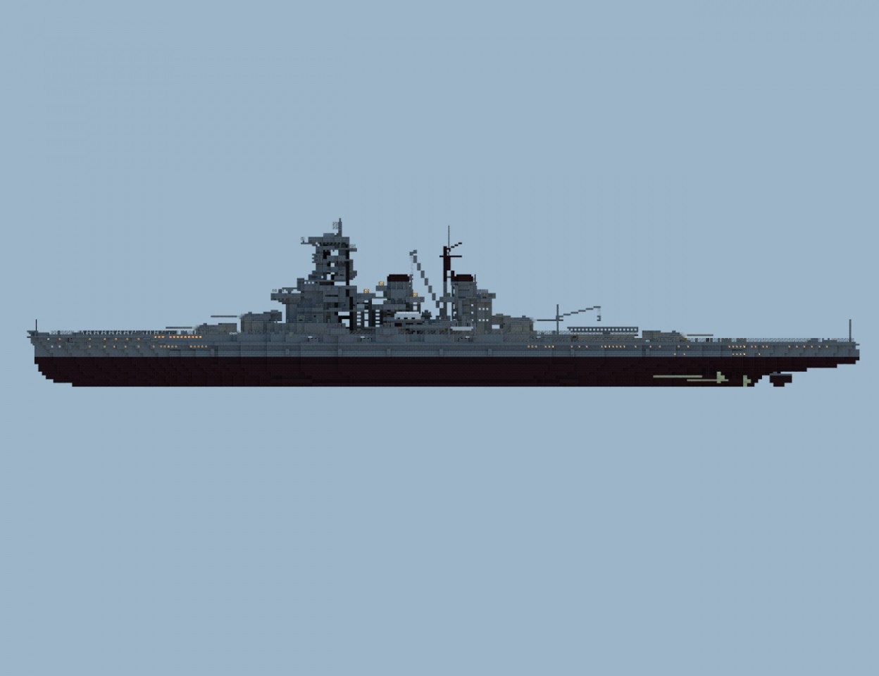 IJN Haruna Minecraft Map