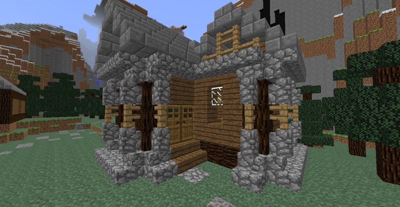 Small Medieval-Styled Village Minecraft Map