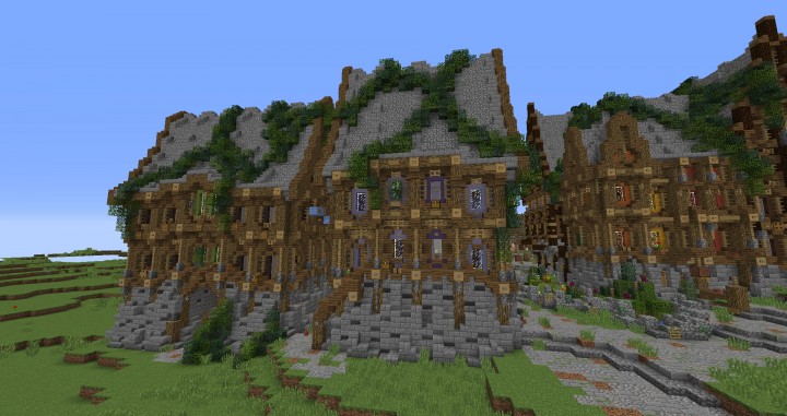 Shopstraße | Shops | Altstadt Minecraft Map