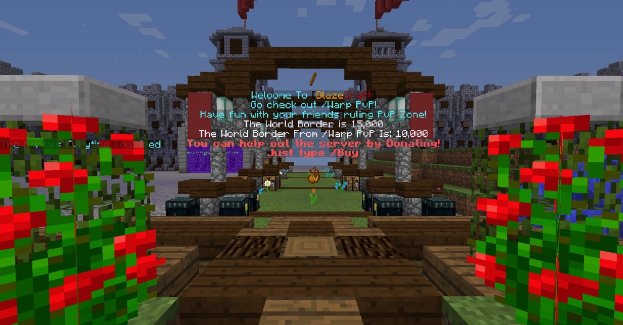 BlazeCraft Builds Minecraft Map