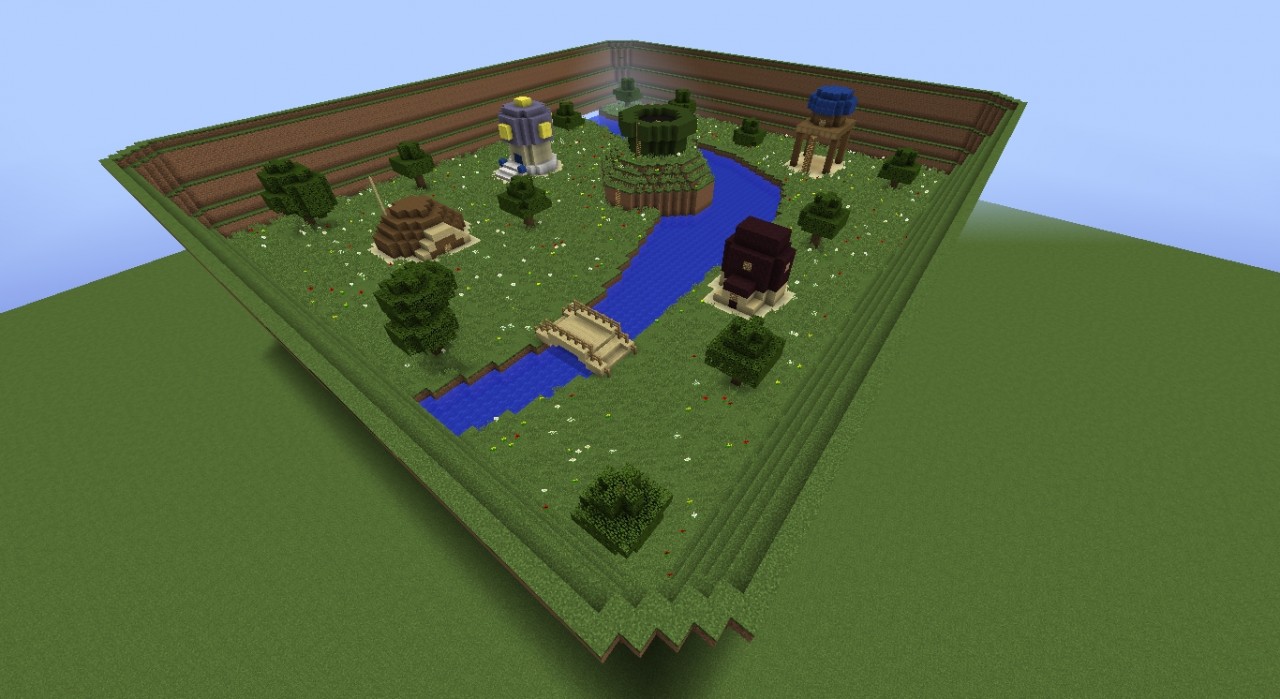 Mario Party 1 Game Board Showcase Minecraft Map