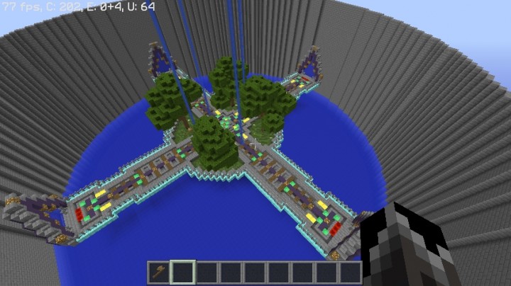 Small Server Hub Minecraft Map