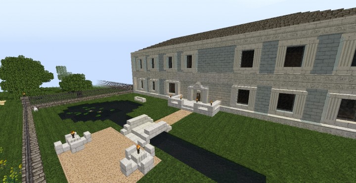 Neoclassical Mansion Minecraft Map