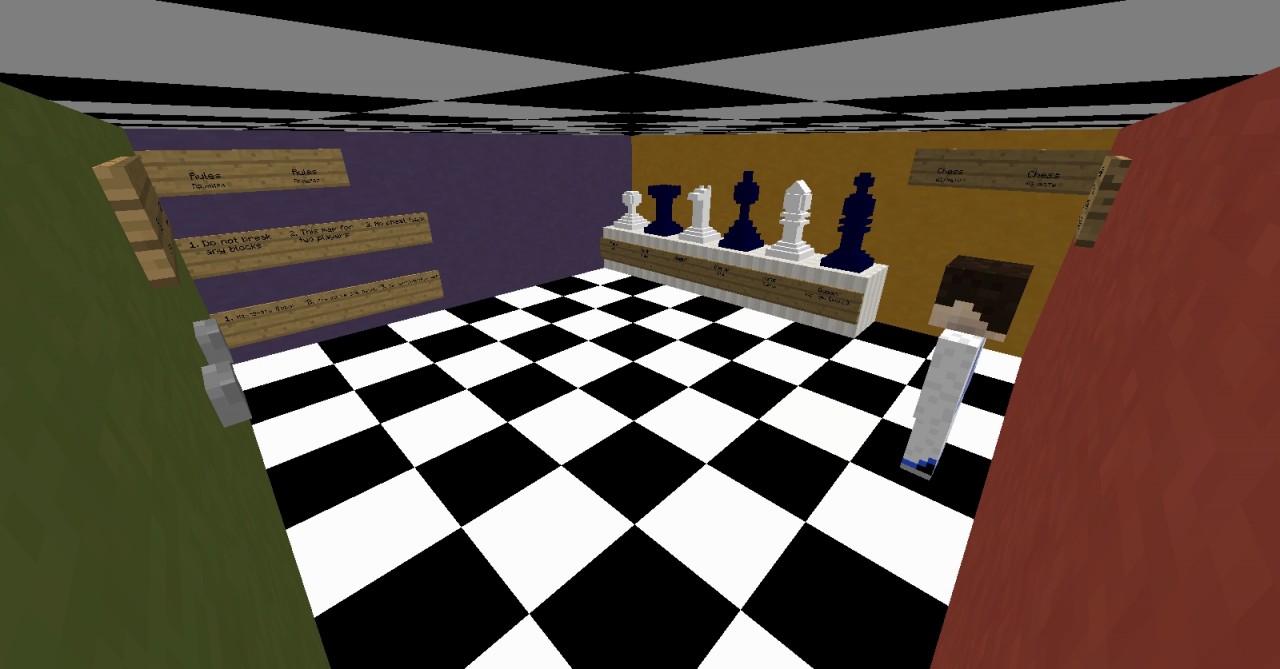 Chess in Minecraft Minecraft Map