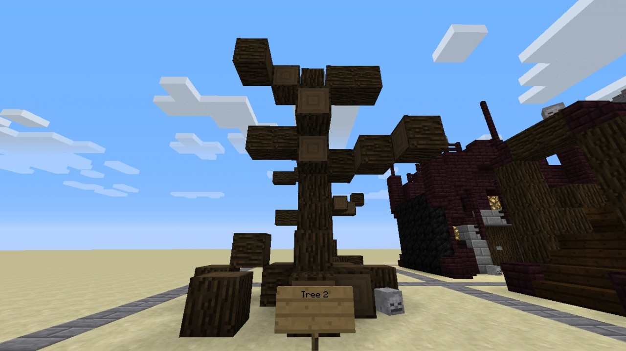 Evil Builds // By Team Optrix. Minecraft Map