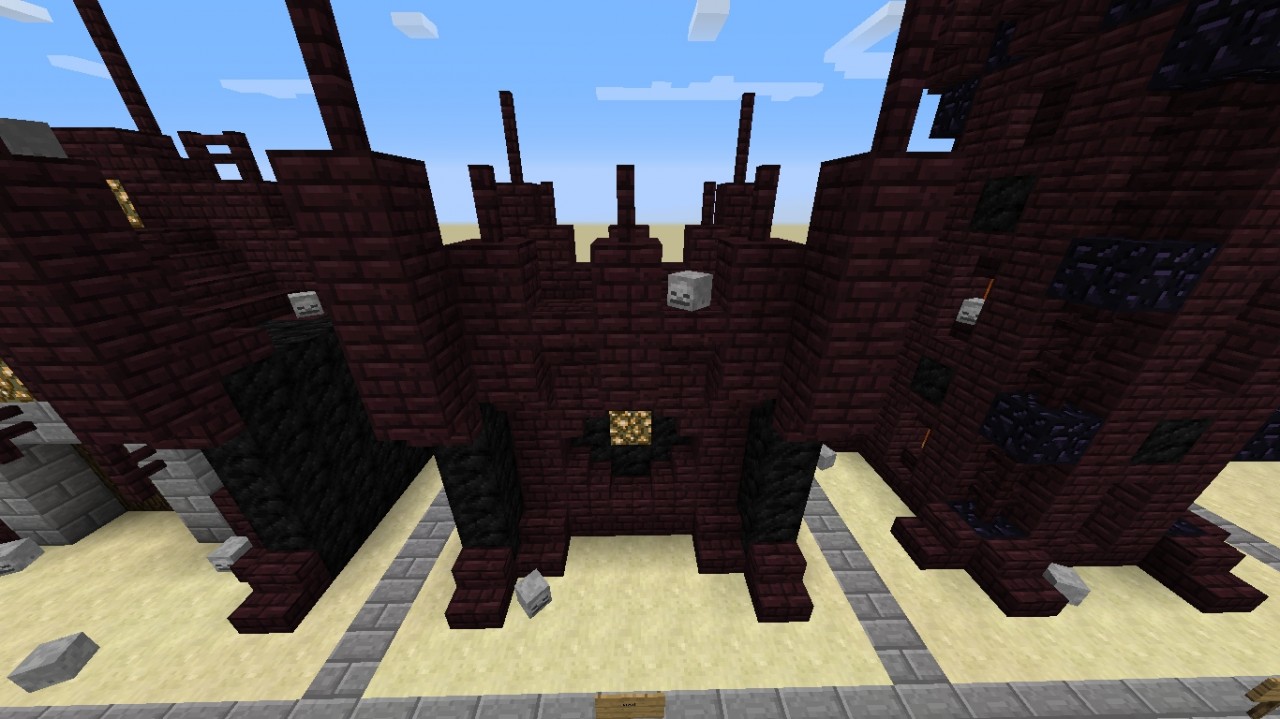 Evil Builds // By Team Optrix. Minecraft Map