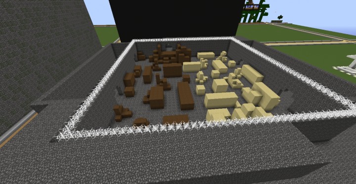 Block Yard (Bow PvP Map) Minecraft Map