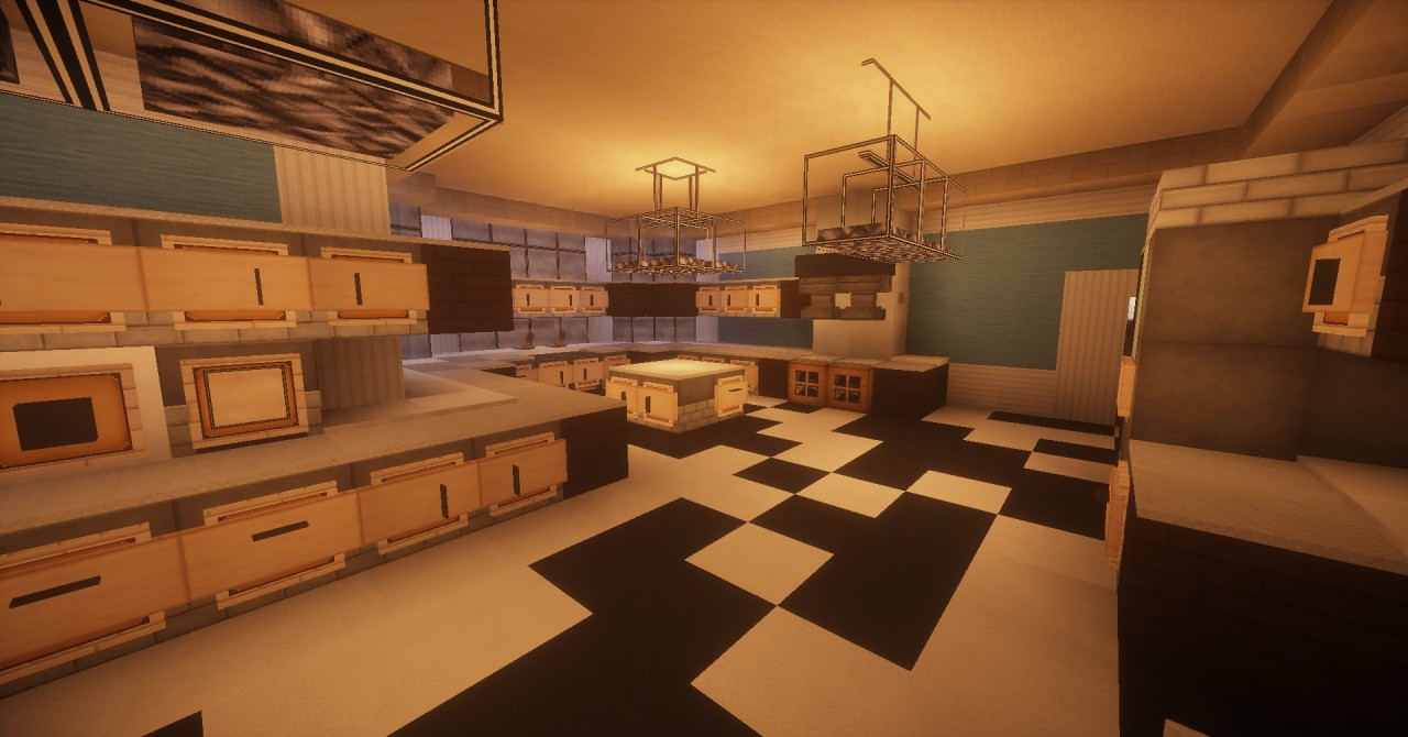 Alpine mansion 'stone mansion' Minecraft Map