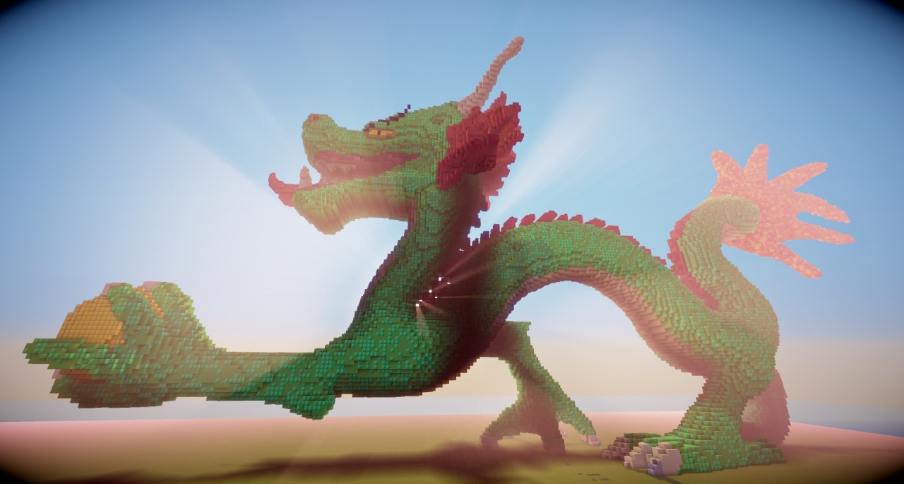 Chinese Dragon Minecraft Map