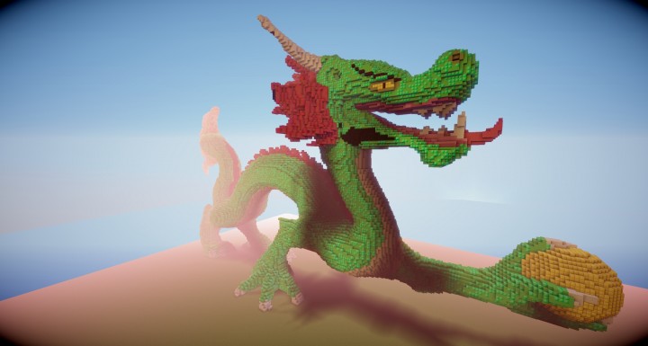 Chinese Dragon Minecraft Map