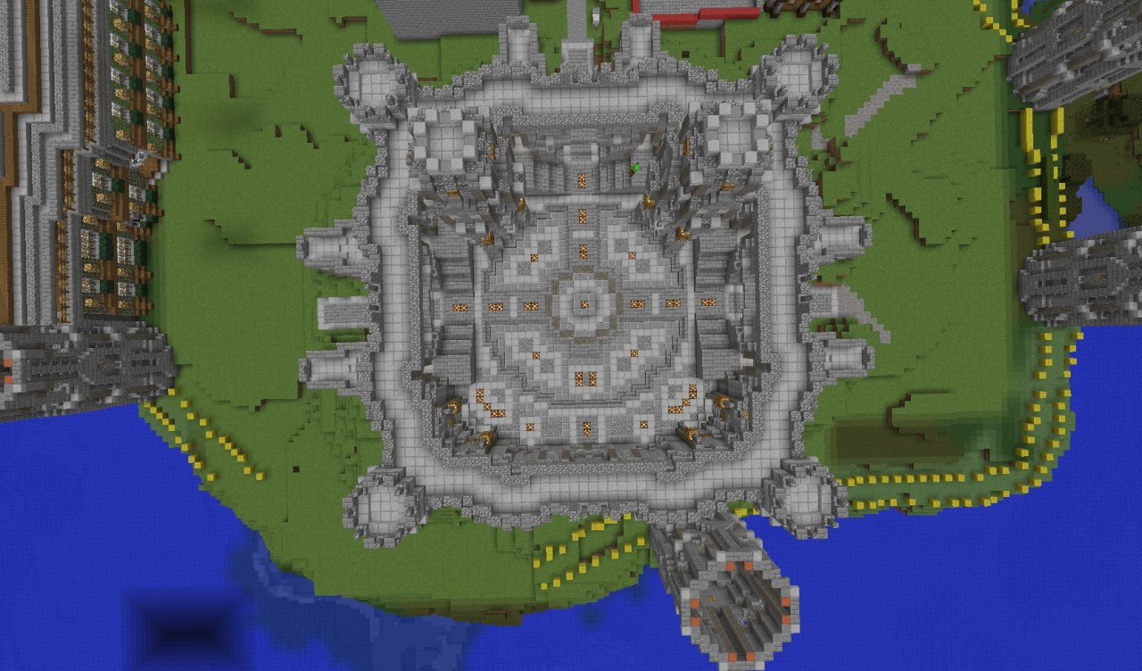 Factions Server Spawn Minecraft Map