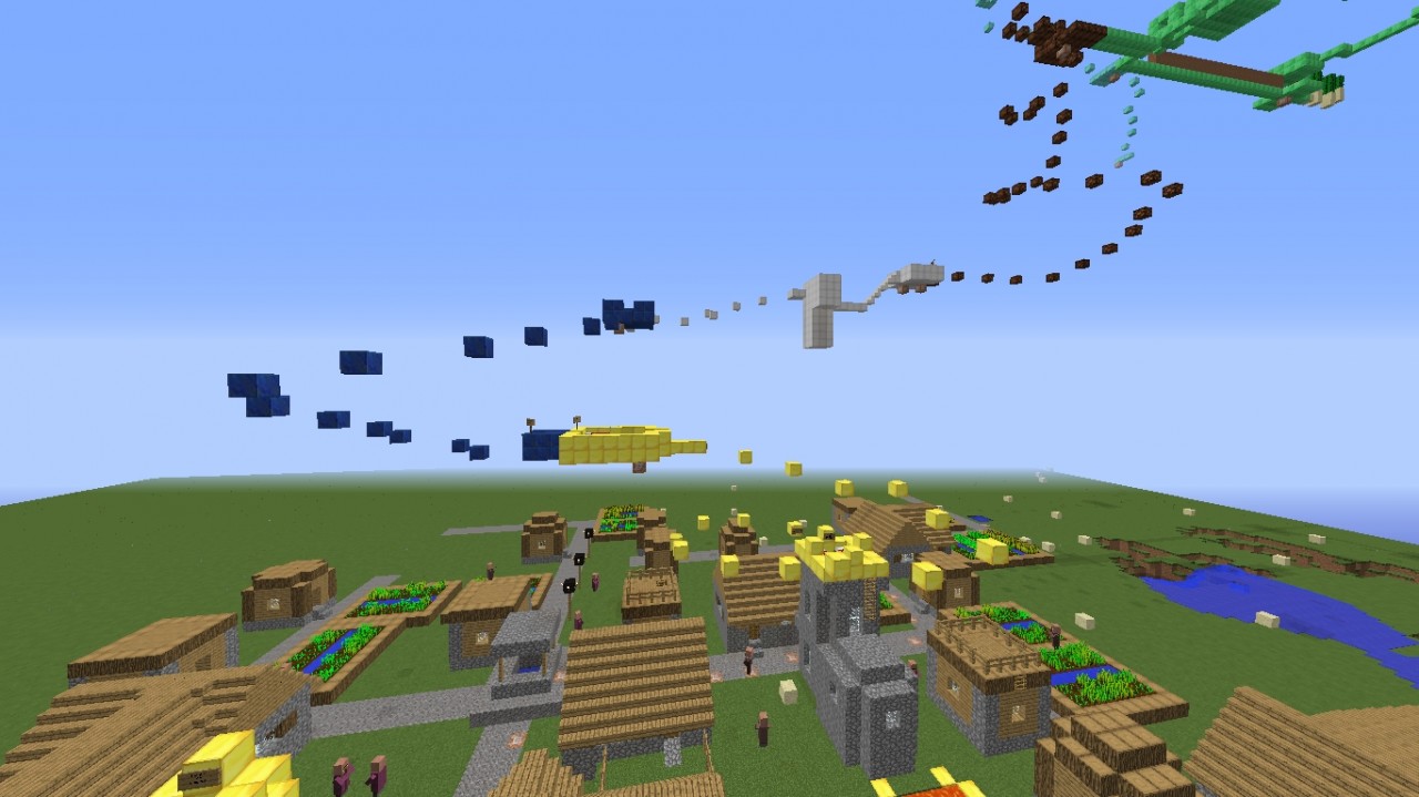 The air adventure Minecraft Map