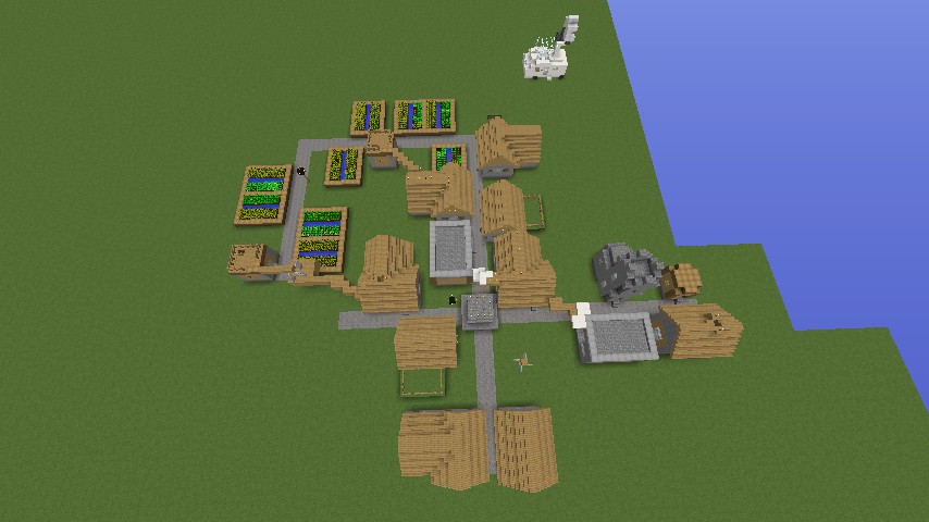 Red VS Blue Minecraft Map