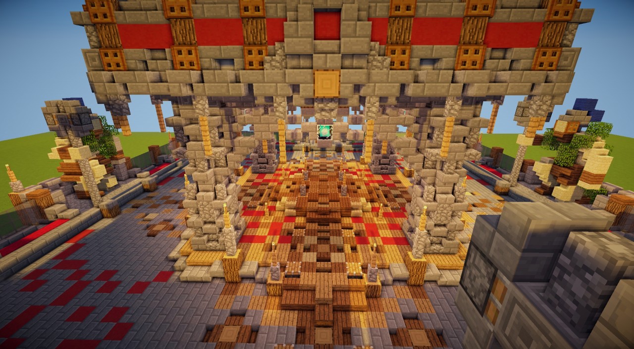 Survival/Faction Spawn Minecraft Map