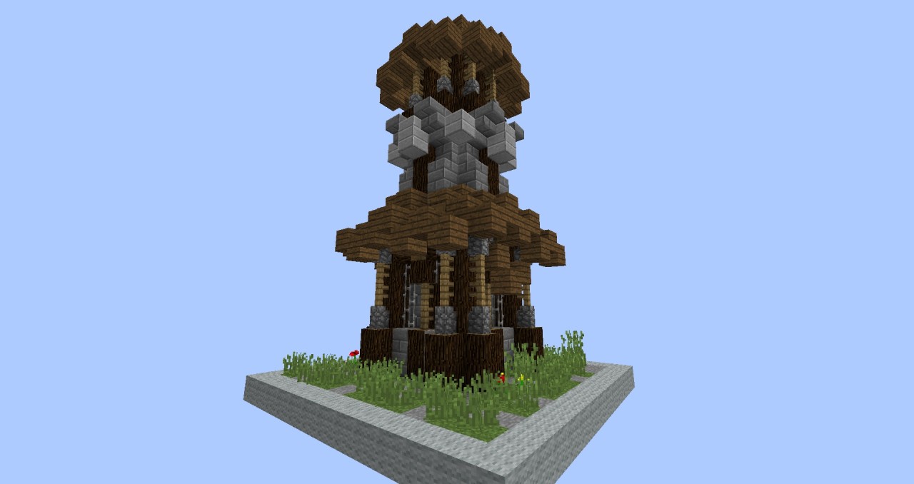 -= Lvl 2 =- Beacon Tower Minecraft Map