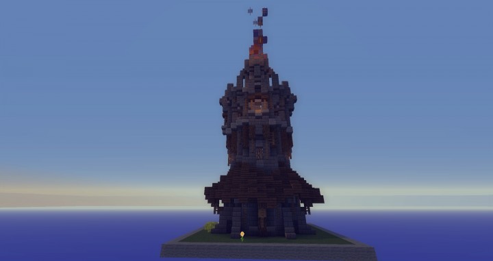 -= Lvl 6 =- Beacon Tower V2 Minecraft Map