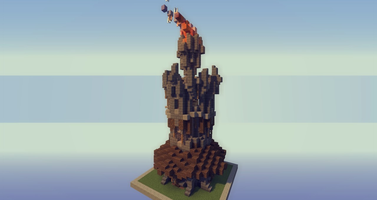 -= Lvl 6 =- Beacon Tower V2 Minecraft Map