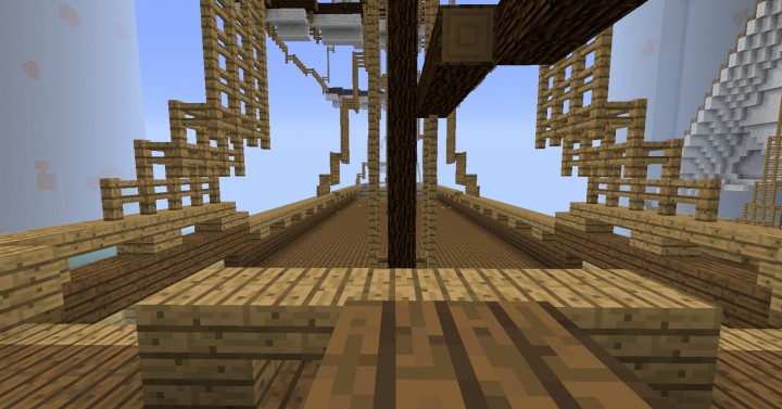 British Third Rate Ship of The Line Frigate Minecraft Map