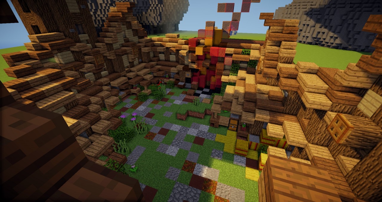 2 small minigames hub Minecraft Map