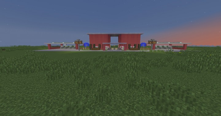 Theme Park Entrance Minecraft Map