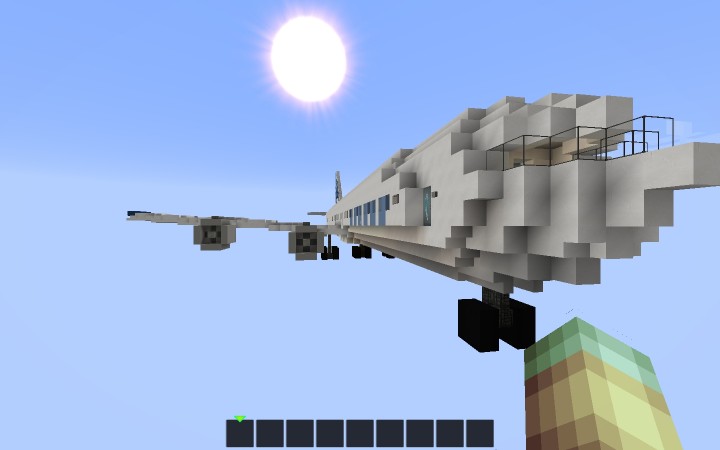 (Flows HD) Airbus A340-300 by TwIsTeD_uP454 Minecraft Map