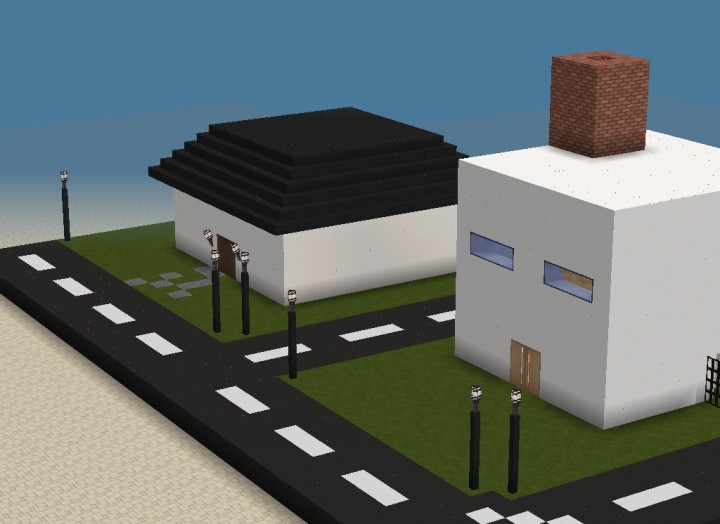 Mini City (The Biggest update) Minecraft Map