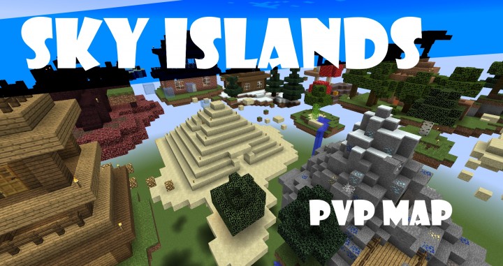 Sky Islands PVP Map Minecraft Map