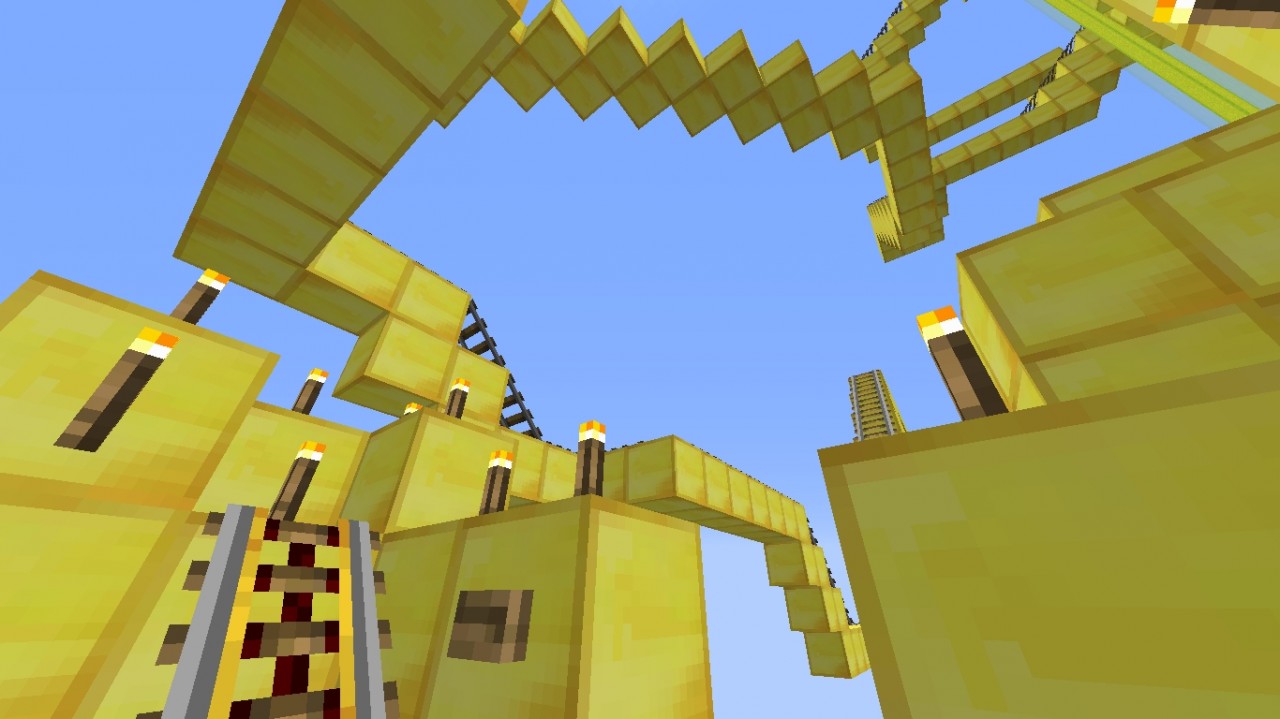 BUDDER ROLLERCOASTER Minecraft Map