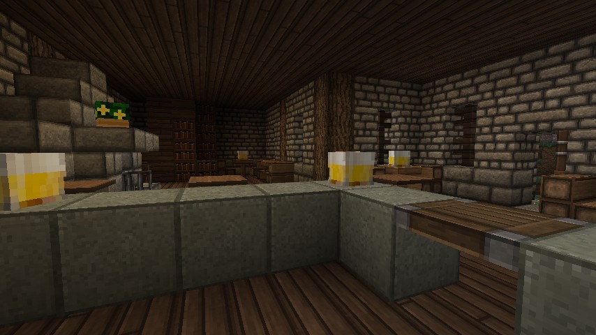 Mountainside Tavern | Medieval Minecraft Map
