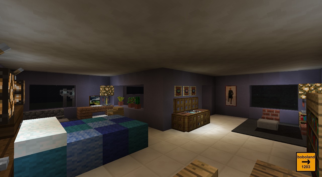 Squares House Minecraft Map