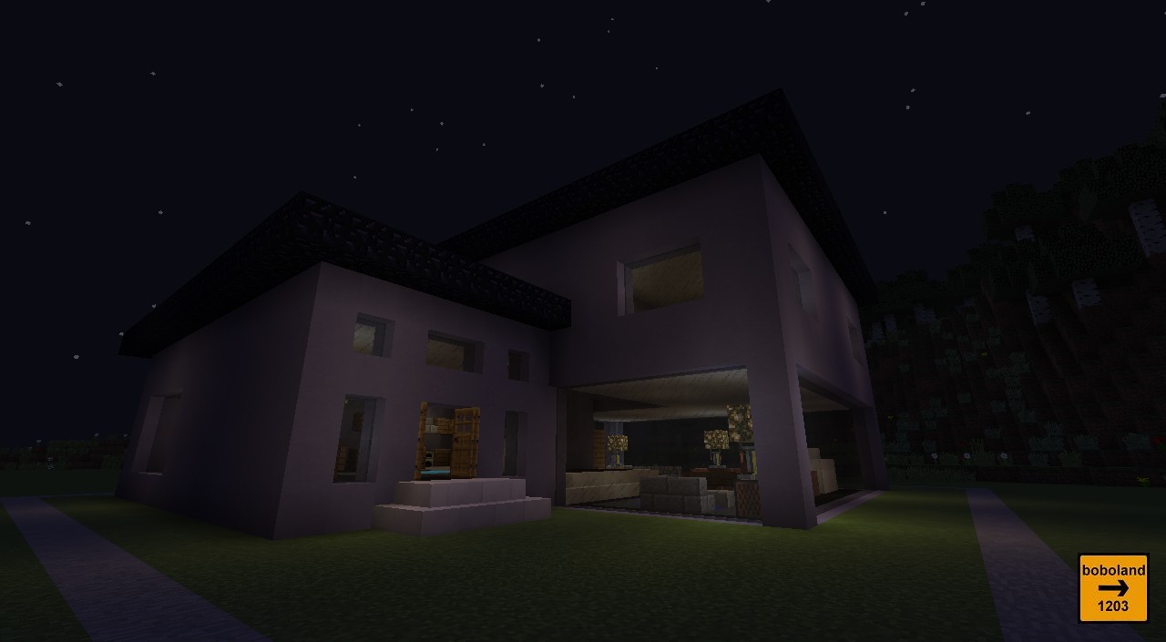 Squares House Minecraft Map