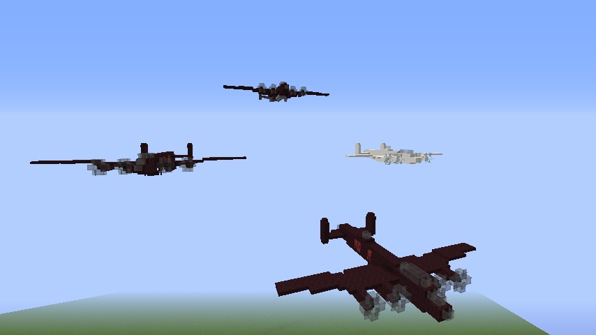 Lancaster Bomber Minecraft Map