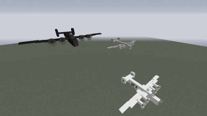 B-24 Liberator Bomber Minecraft Map