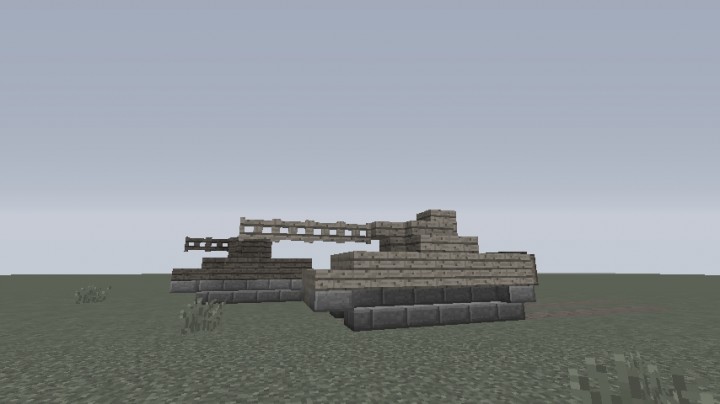Panther and Cromwell Tanks Minecraft Map