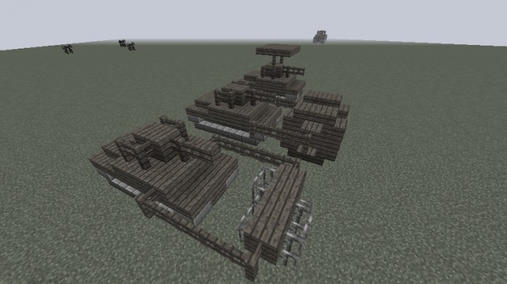 Sherman Tank and Variants Minecraft Map