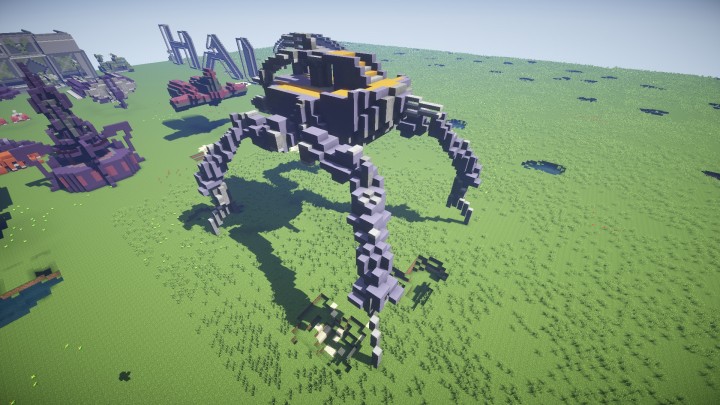 Minecraft Halo Project - Halo 2 Scarab Minecraft Map