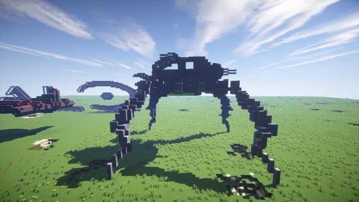 Minecraft Halo Project - Halo 2 Scarab Minecraft Map