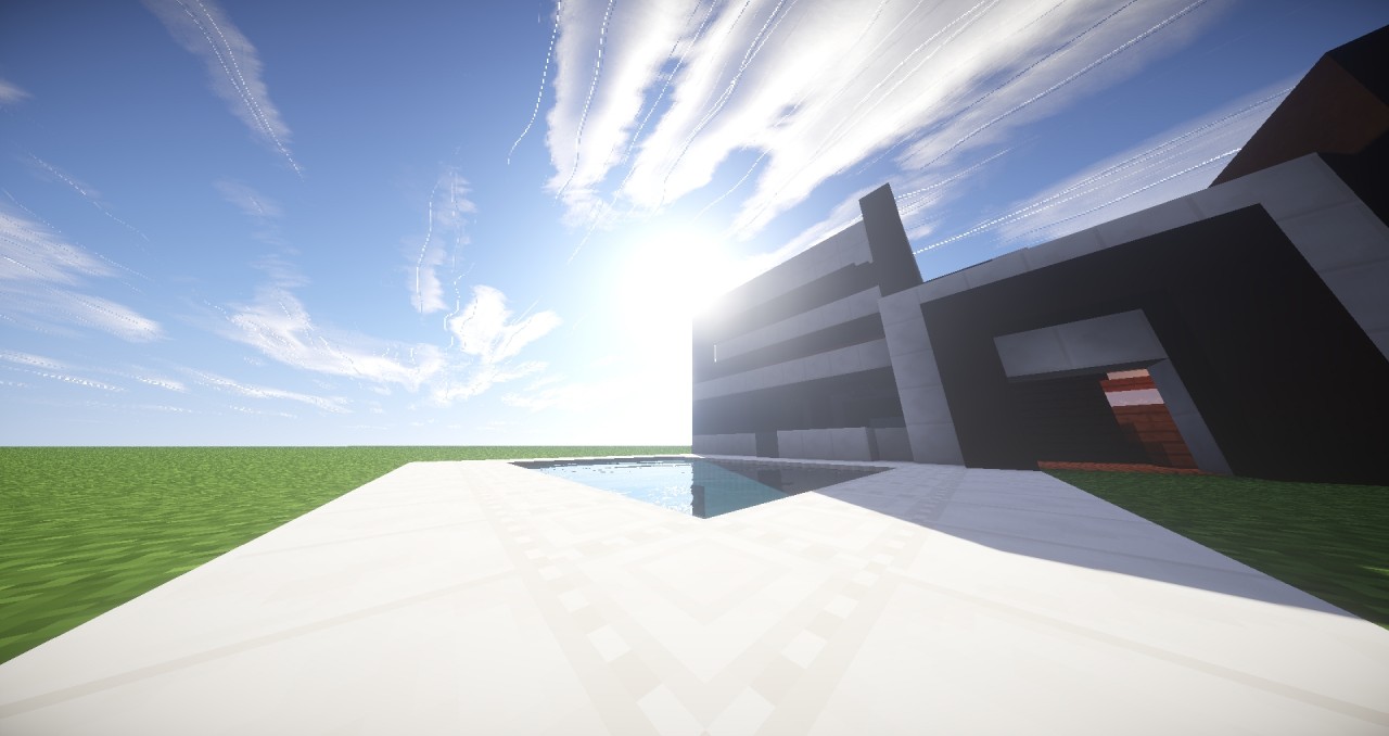small modern house [schematic] Minecraft Map