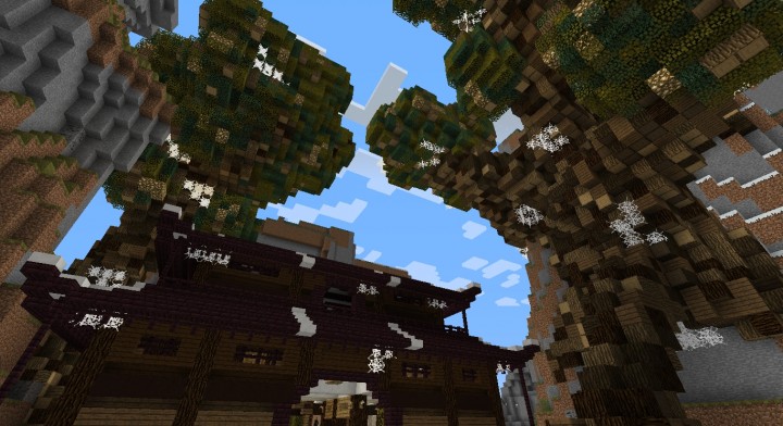 Japanese Dragon Gym Minecraft Map