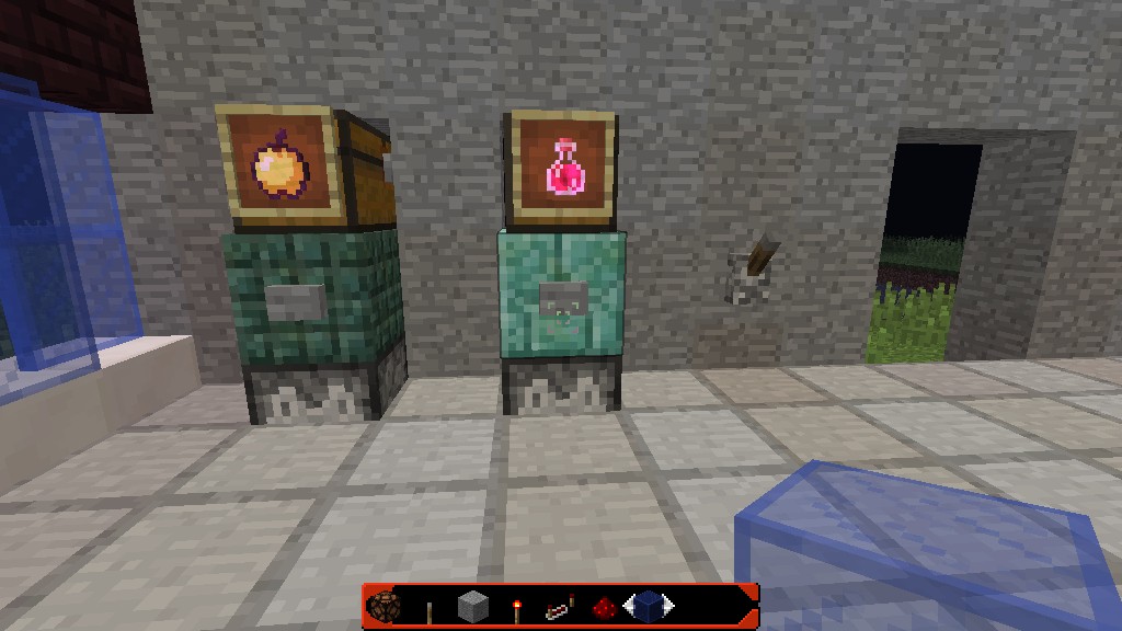 simple vending machines Minecraft Map