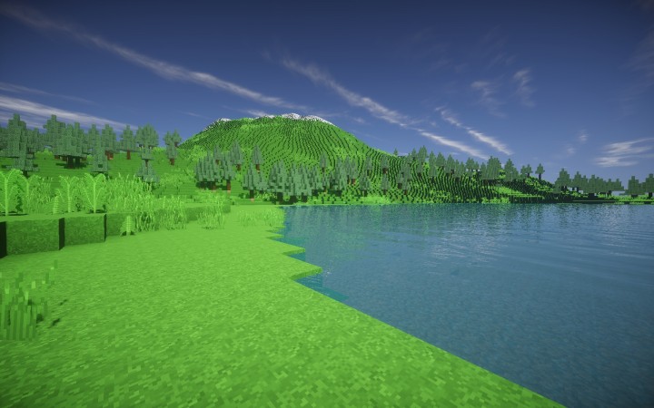 Custom Mountain Range Minecraft Map