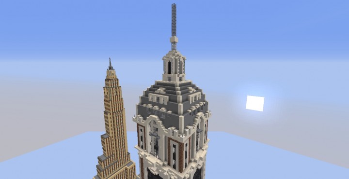 Singer Building, 149 Broadway New York, NY, Minecraft Minecraft Map