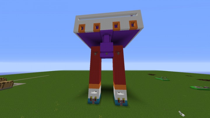 Robot Battle Minecraft Map