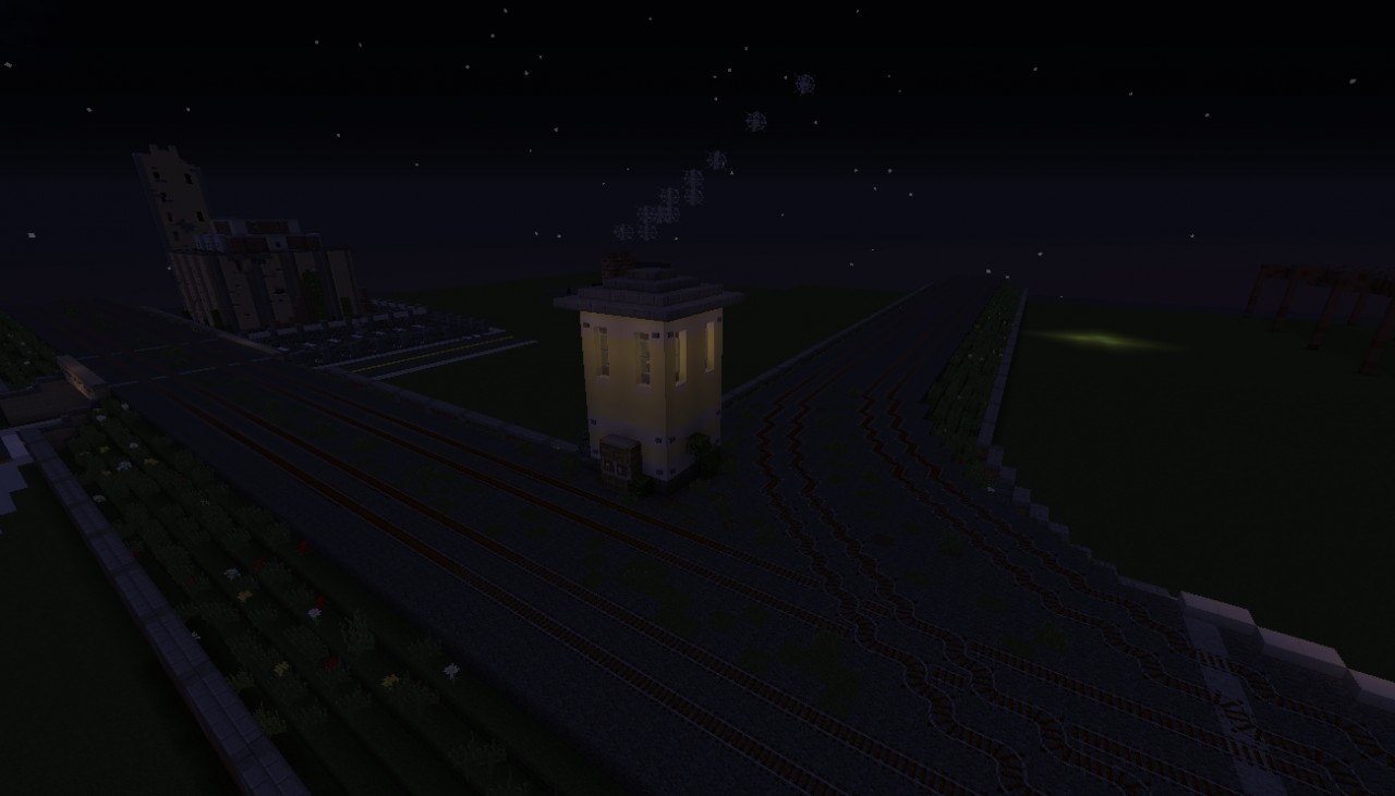 Train Switch Tower / Signal Tower Minecraft Map