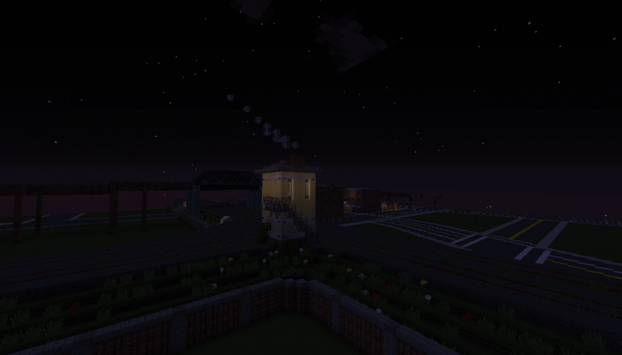 Train Switch Tower / Signal Tower Minecraft Map