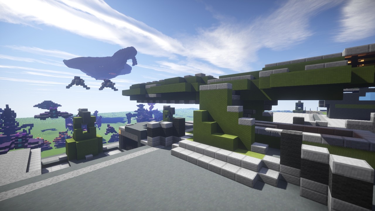 Minecraft Halo Project - "Mega MAC" Cannon Minecraft Map
