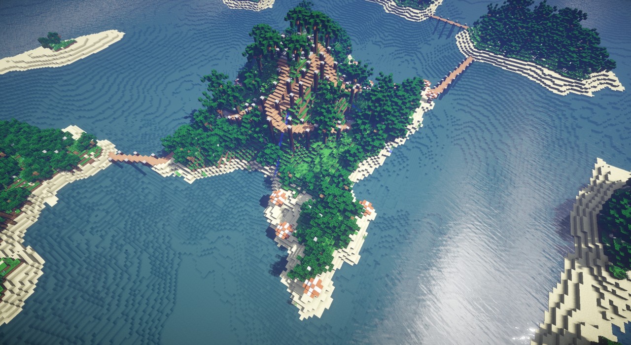 [Spawn / Hub] The Green Lagoon Minecraft Map
