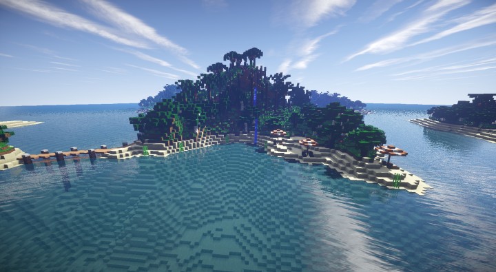 [Spawn / Hub] The Green Lagoon Minecraft Map