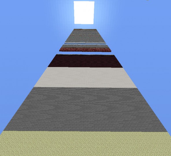 The Superflat Challenge Minecraft Map