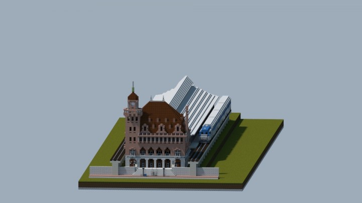 Main Street Station, Richmond VA Minecraft Map